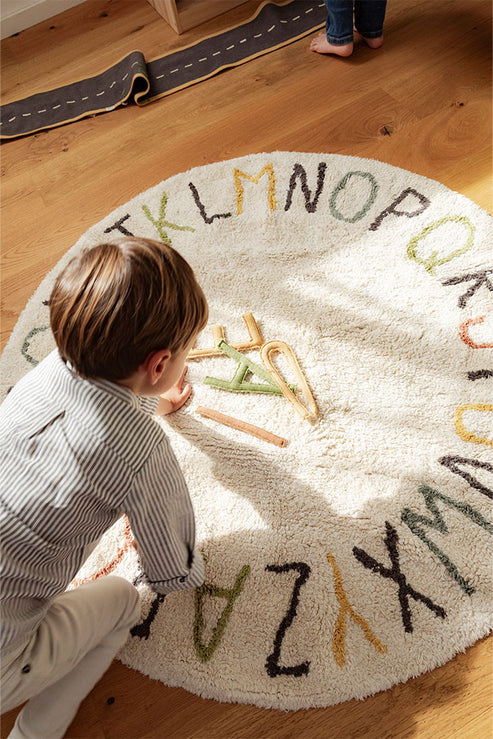 WASHABLE PLAY RUG ABC COLOR AND LETTERS – Lorena Canals
