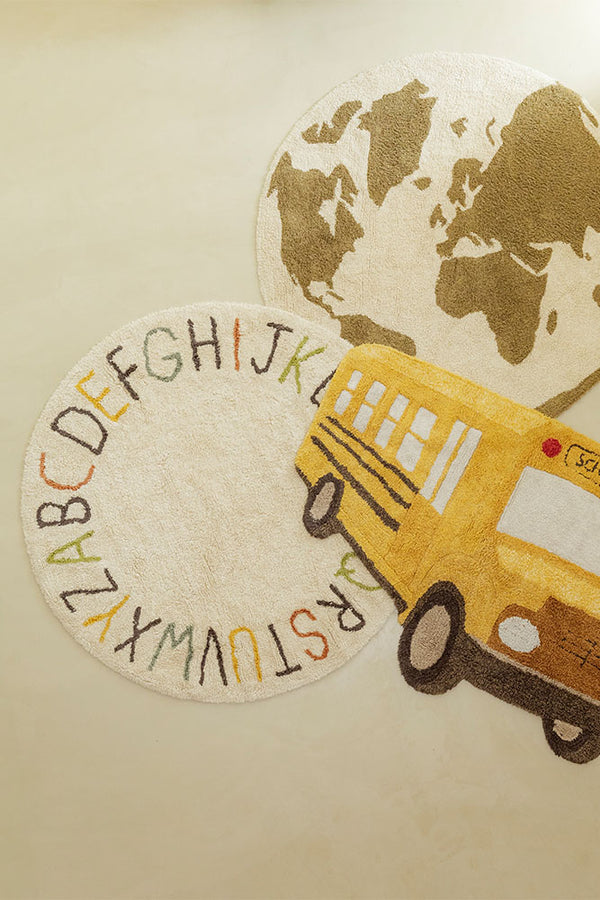 WASHABLE PLAY RUG ABC COLOR AND LETTERS – Lorena Canals