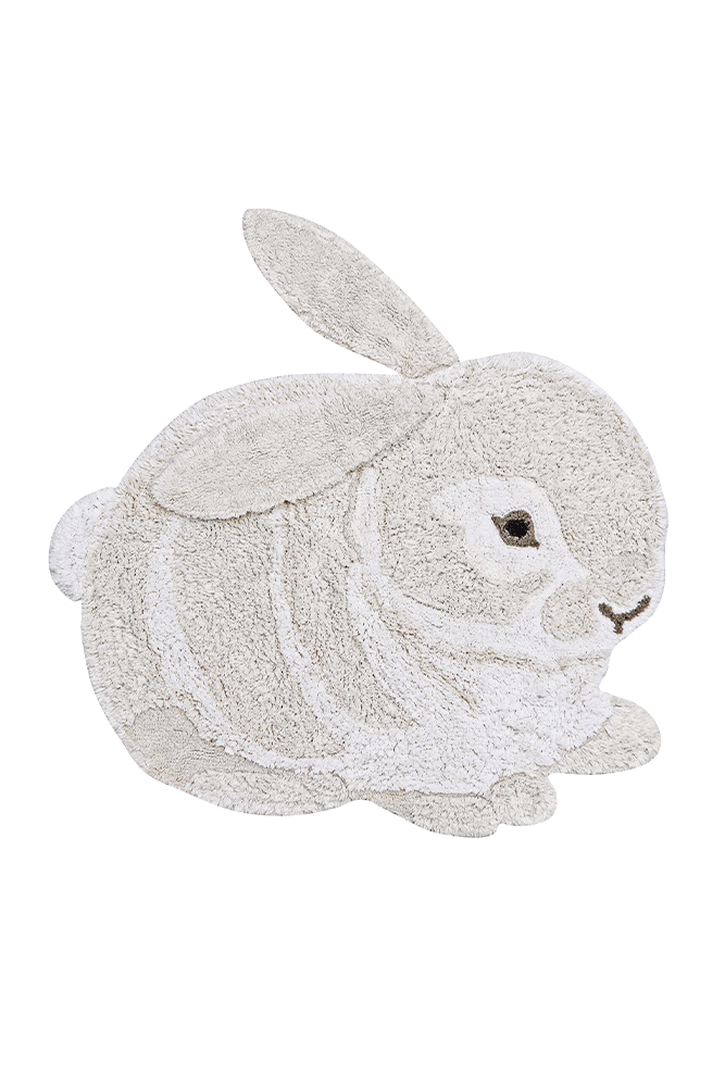 Washable Animal Cotton Rug Bunny for Kids – Lorena Canals
