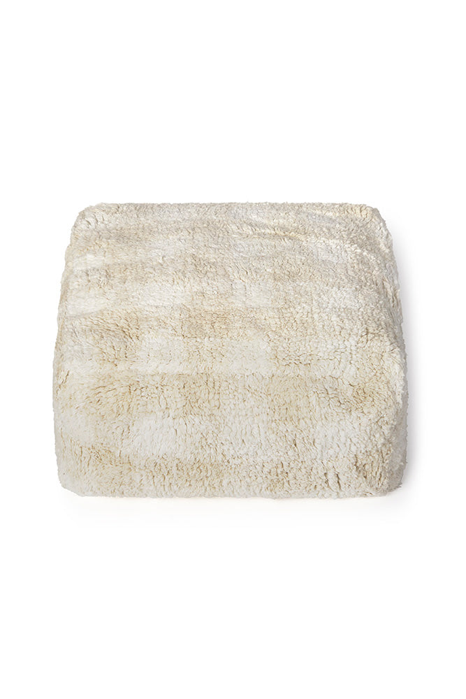 POUF VICHY IVORY – Lorena Canals