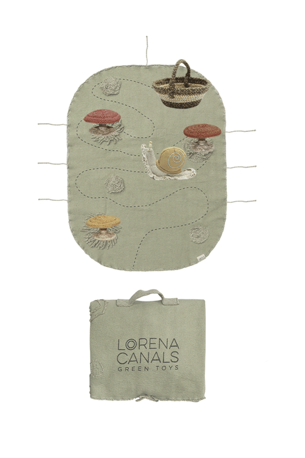Small World Green Toy Snail | Lorena Canals
