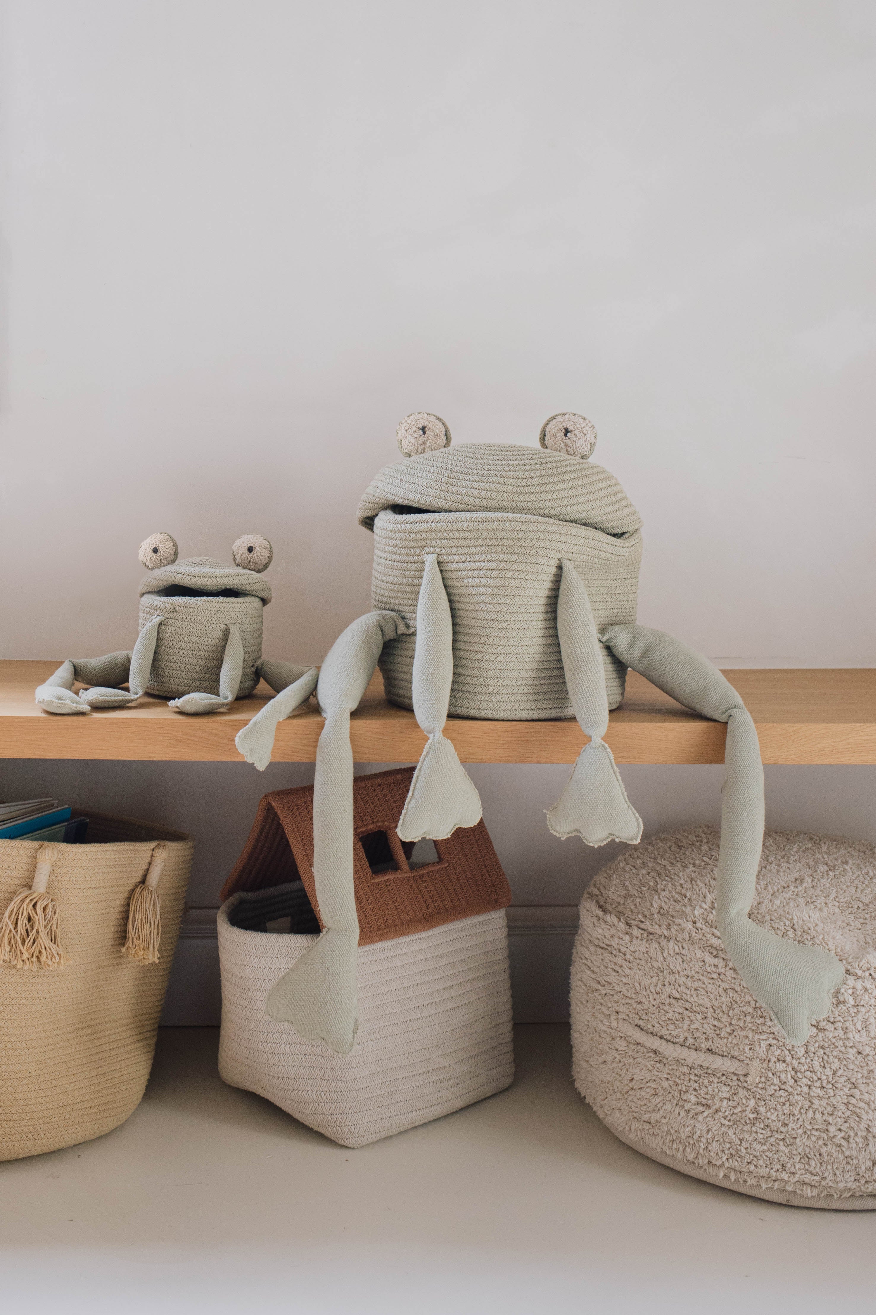 Basket Mini Fred the Frog | Lorena Canals
