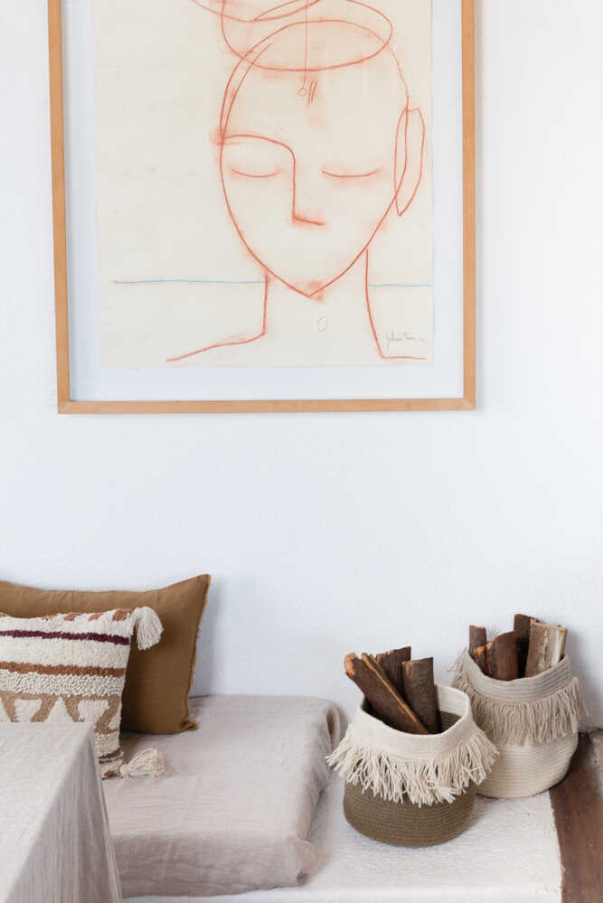 Basket Zarang Walnut | Lorena Canals