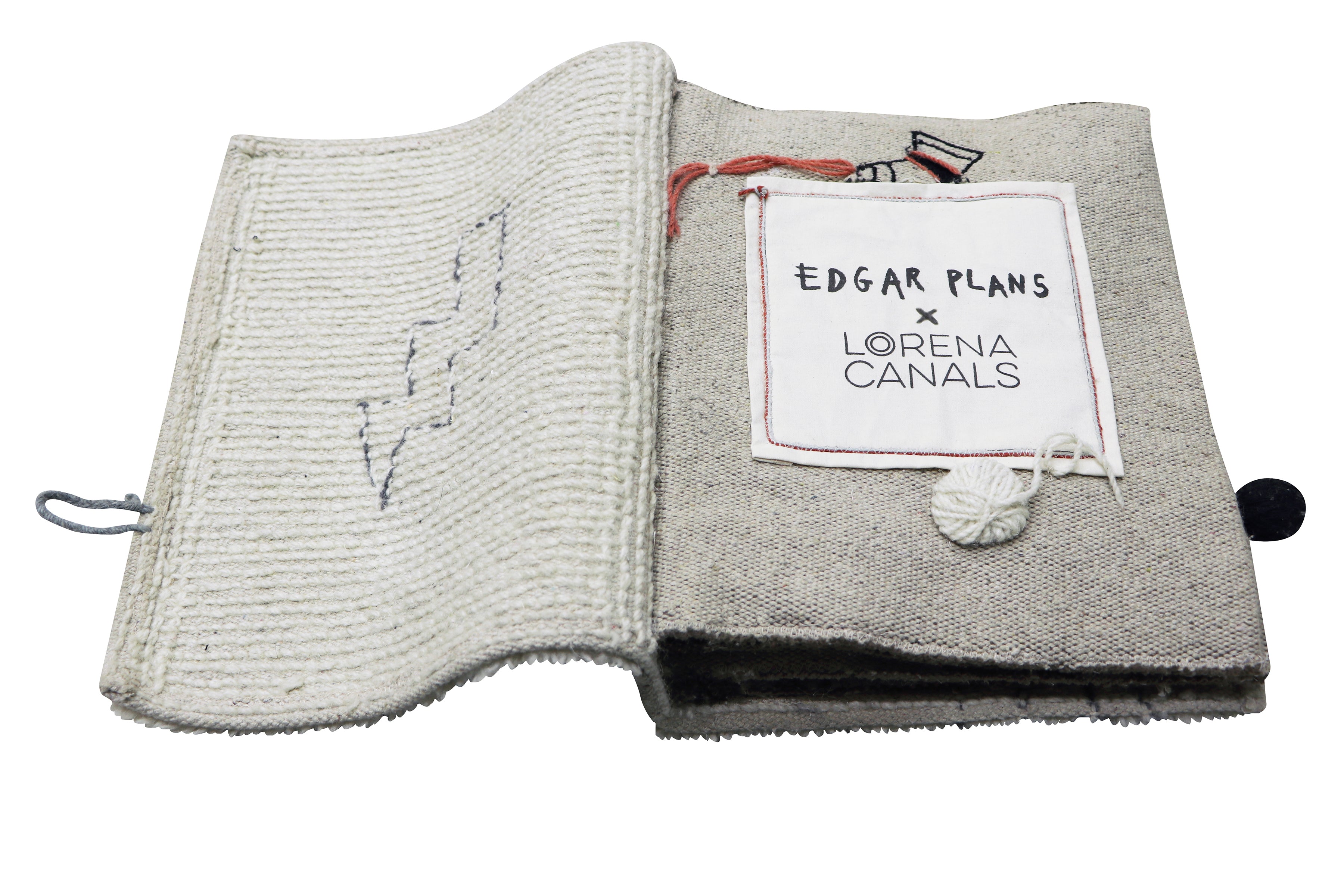 Textile Book Edgar Plans - Limited Edition | Lorena Canals