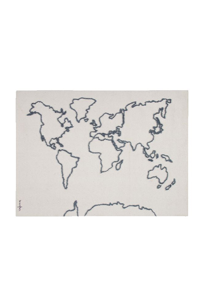 Wall Hanging Canvas Map | Lorena Canals