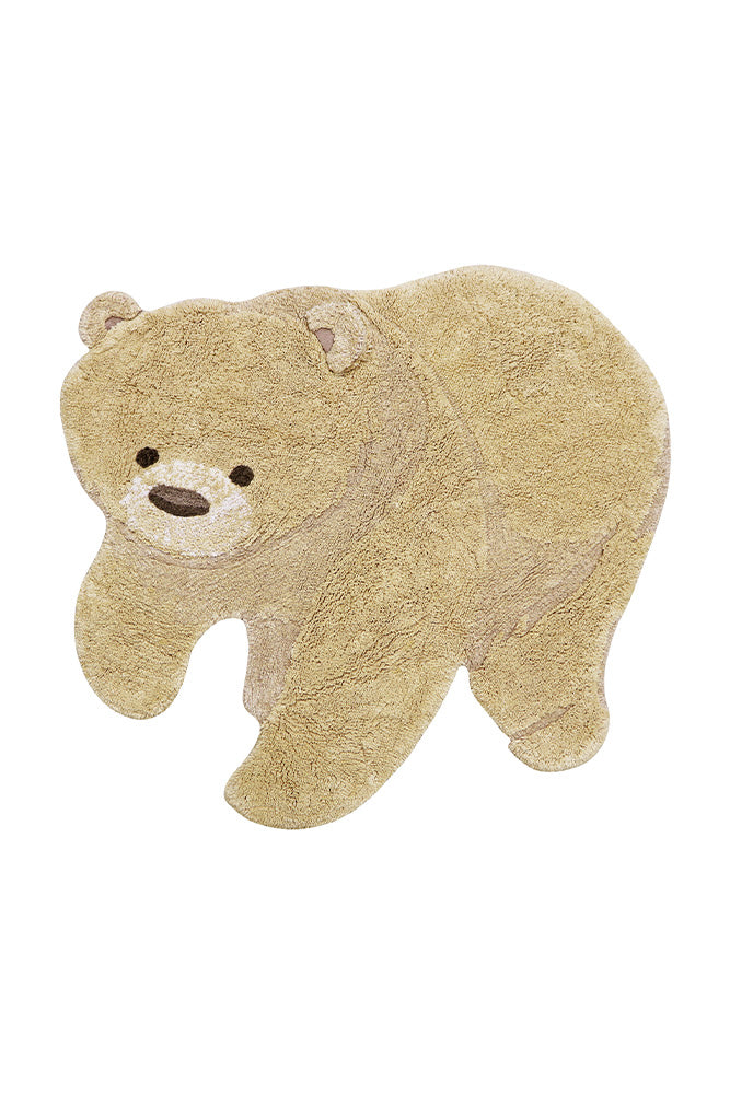 Washable Animal Cotton Rug Bear for Kids – Lorena Canals