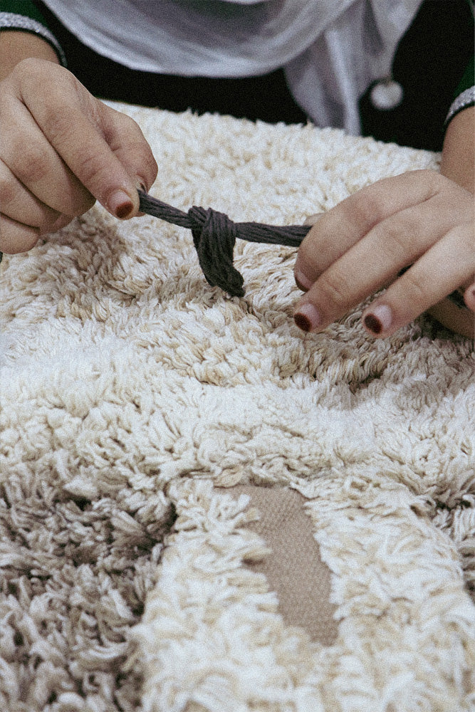 Washable Animal Cotton Rug Hedgehog for Kids – Lorena Canals