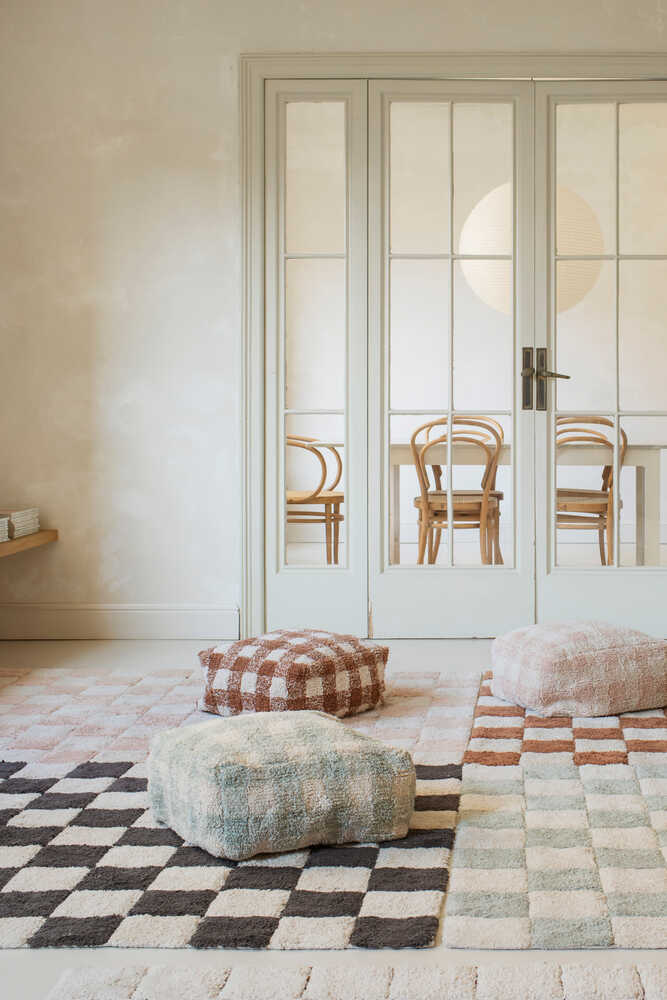 Washable Rug Kitchen Tiles Rose | Lorena Canals