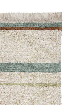 Washable Rug Lanes Vintage Blue | Lorena Canals