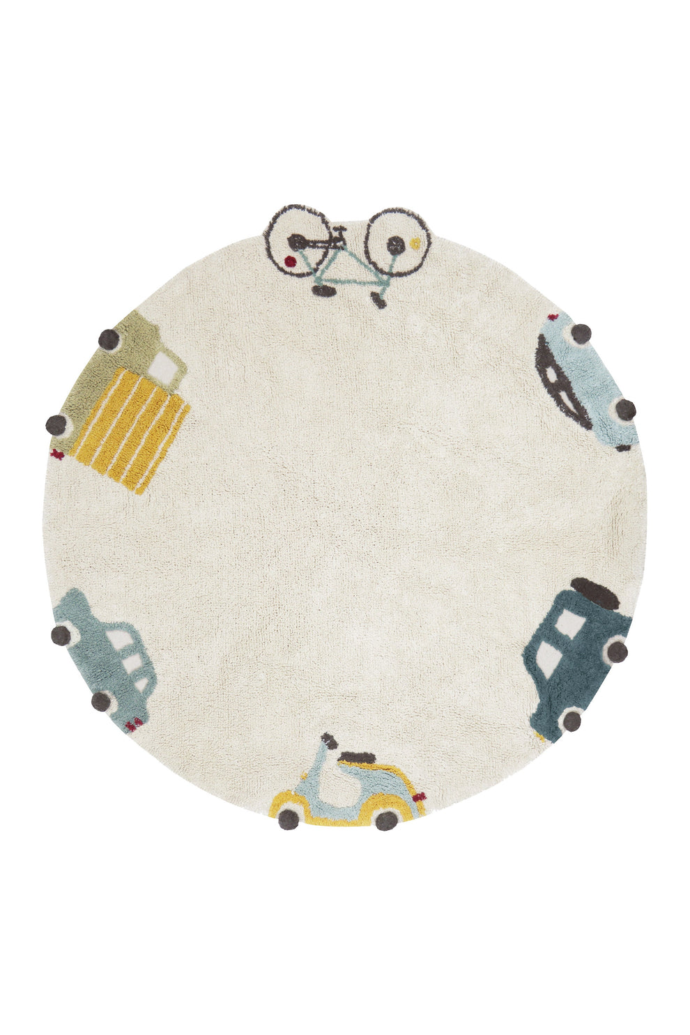 Washable Rug Wheels | Lorena Canals