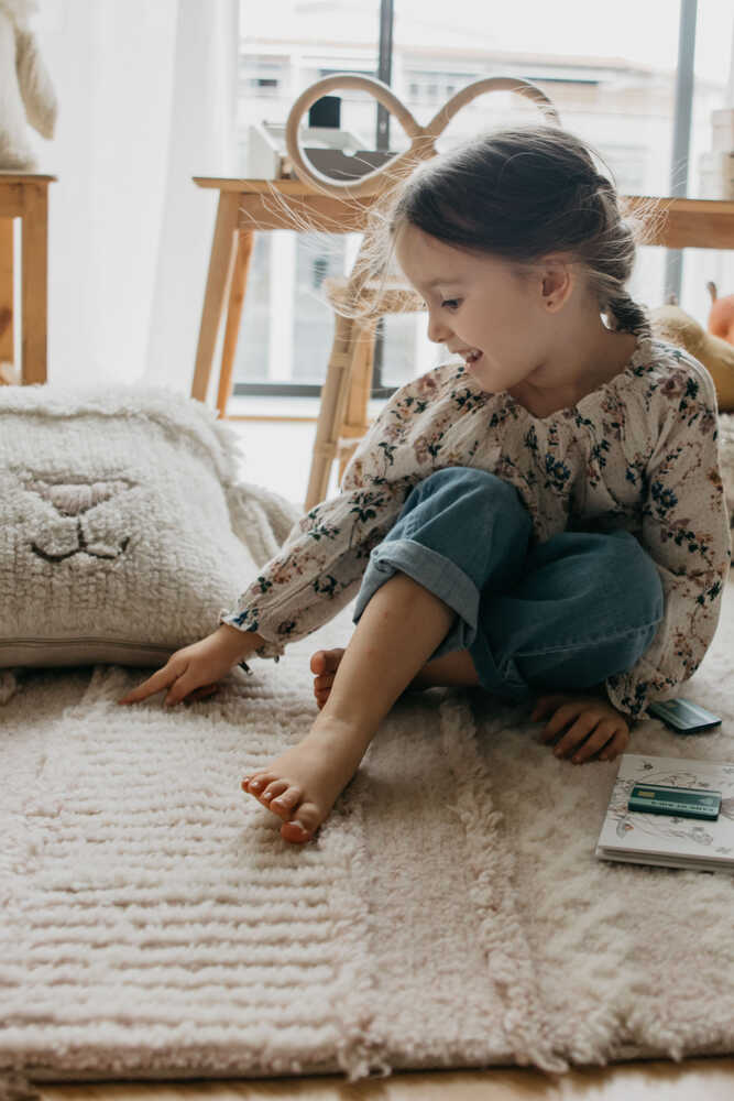 Alfombra Woolable Ari Rose de Lorena Canals